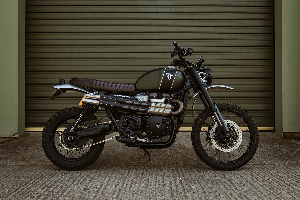 Triumph Street Scrambler - Shotgun slip-ons – Hitchcox Motorcycles