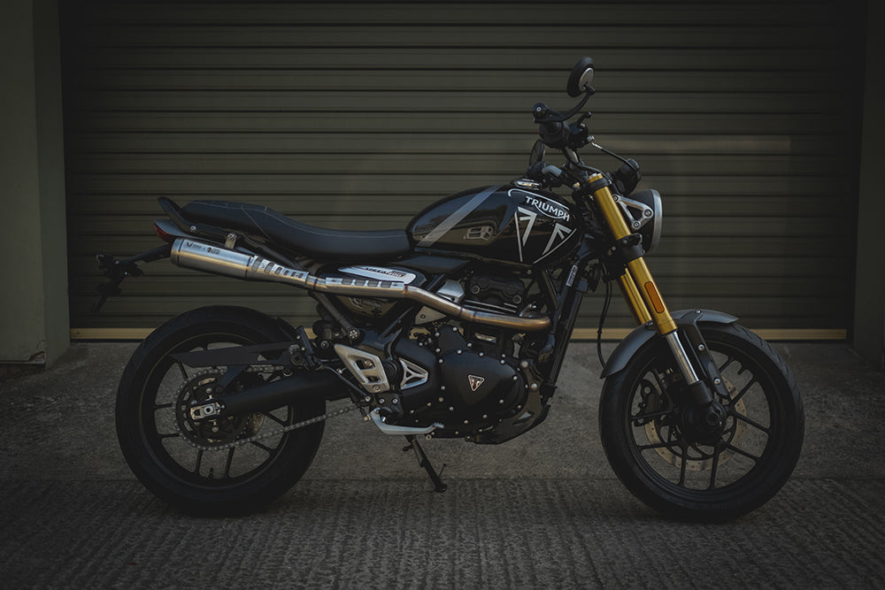 Triumph Speed 400 - Full System - High Mount – Hitchcox Motorcycles