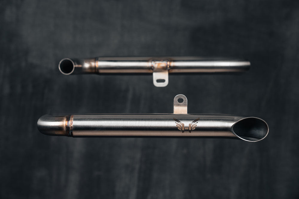 Triumph Thruxton 1200 (R/RS) - Drag Pipes slip-ons – Hitchcox Motorcycles